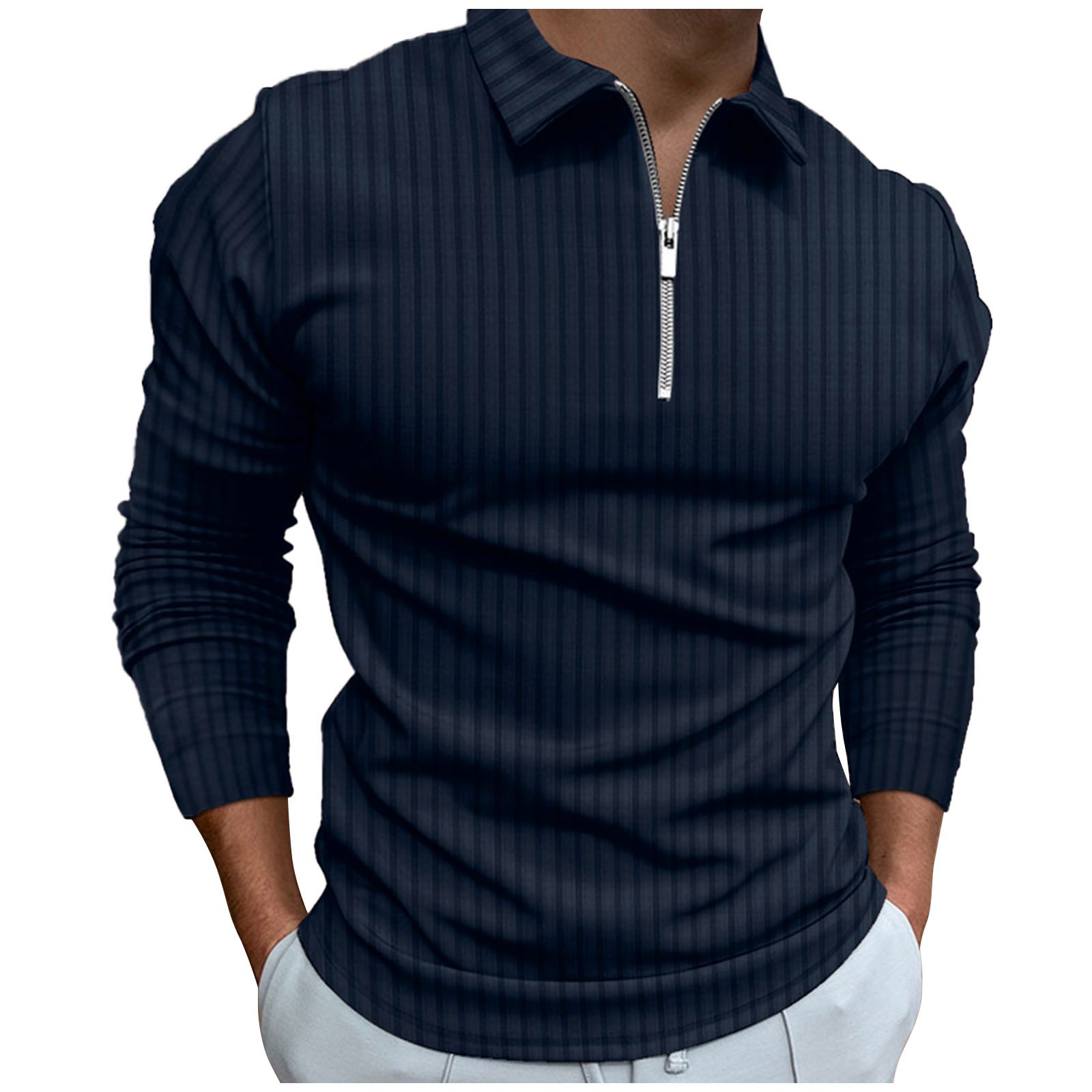 Click here for Vdgthytj Mens Long Sleeve Golf Shirts Plus Size Ca... prices