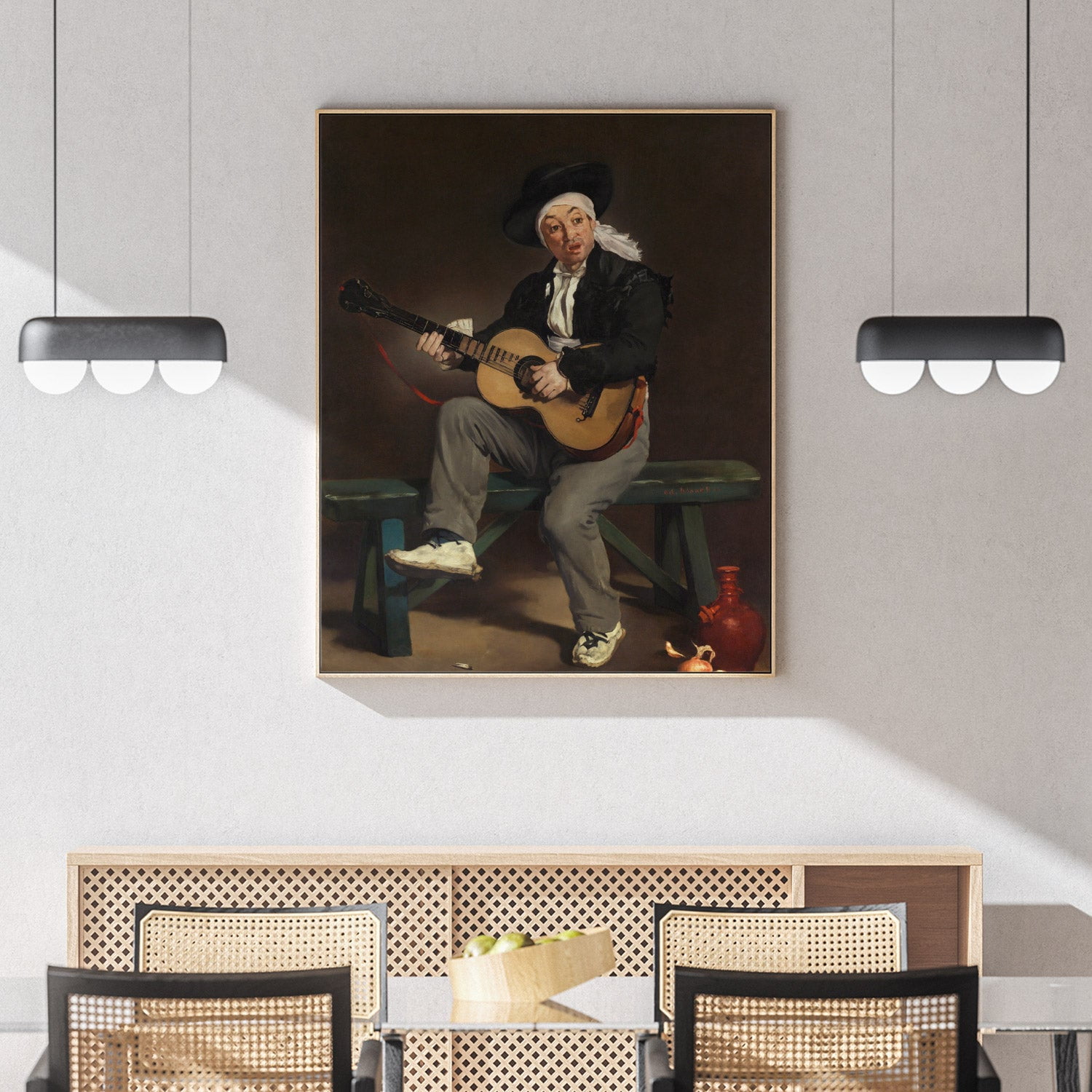 The Spanish Singer - 1860 | Edouard Manet | Premium Fine Art Print | 19th Century French ...