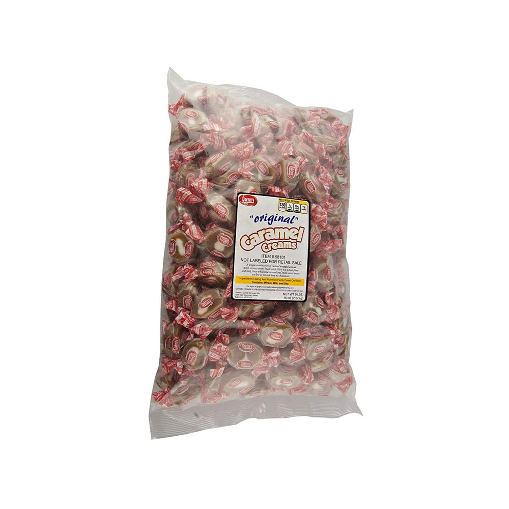 Goetze's Candy Company Original Vanilla Caramel Creams - 5 Pound (80 oz ...