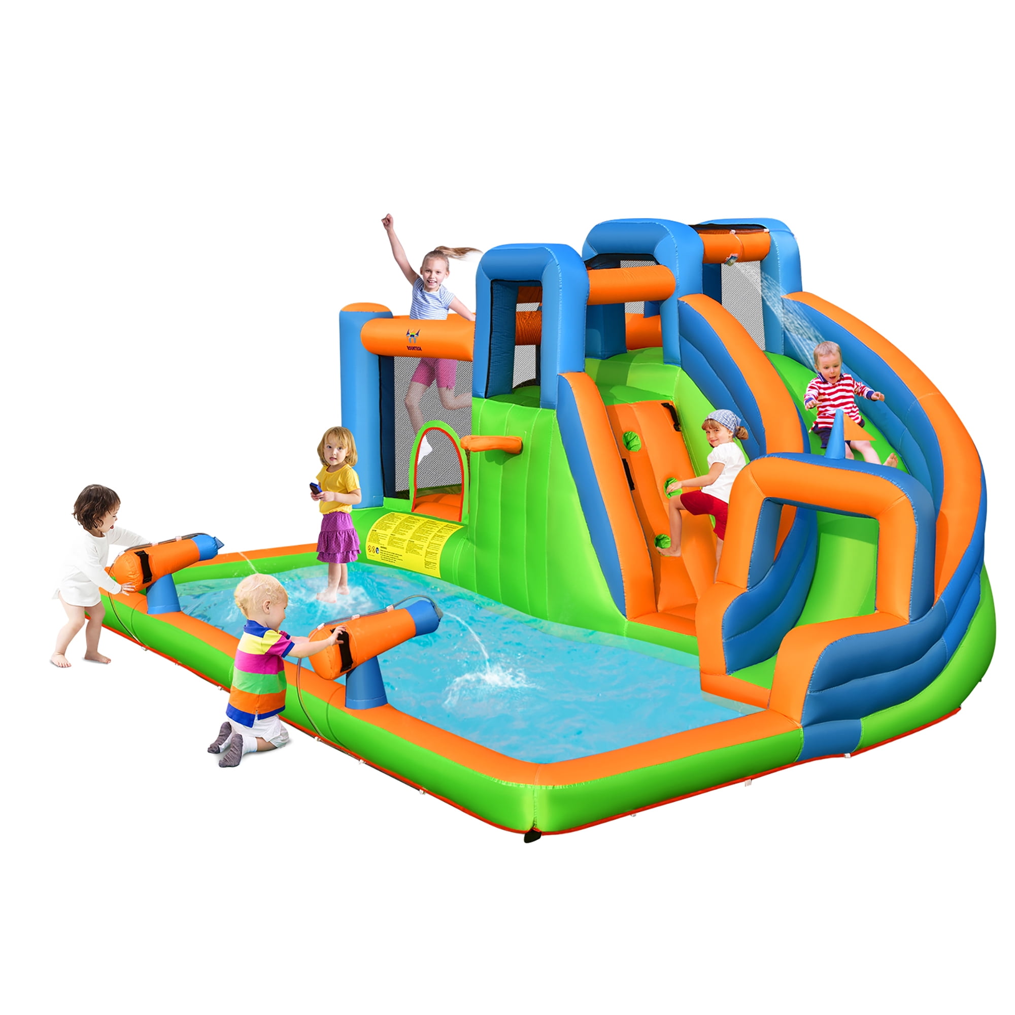 Click here for Costway Inflatable Water Slide Giant Bounce Castle... prices