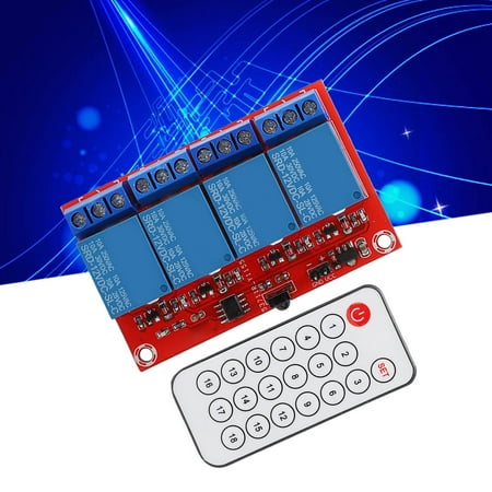 4 Channel DC Relay Module 4 Channel Relay Module Receiver Set 4 Channel ...