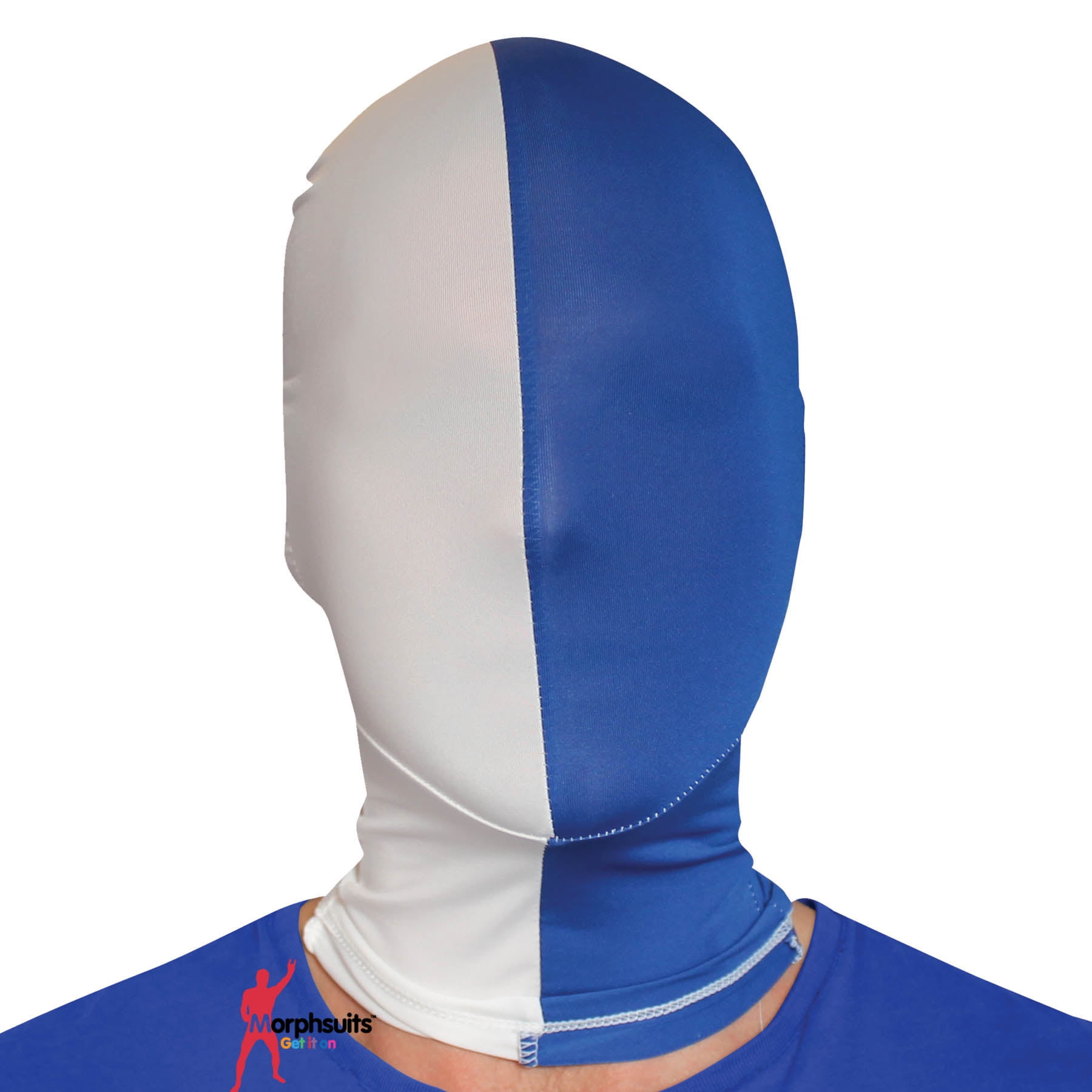 Original Morphsuits White/Blue Morph Masks Morph Mask One Size ...