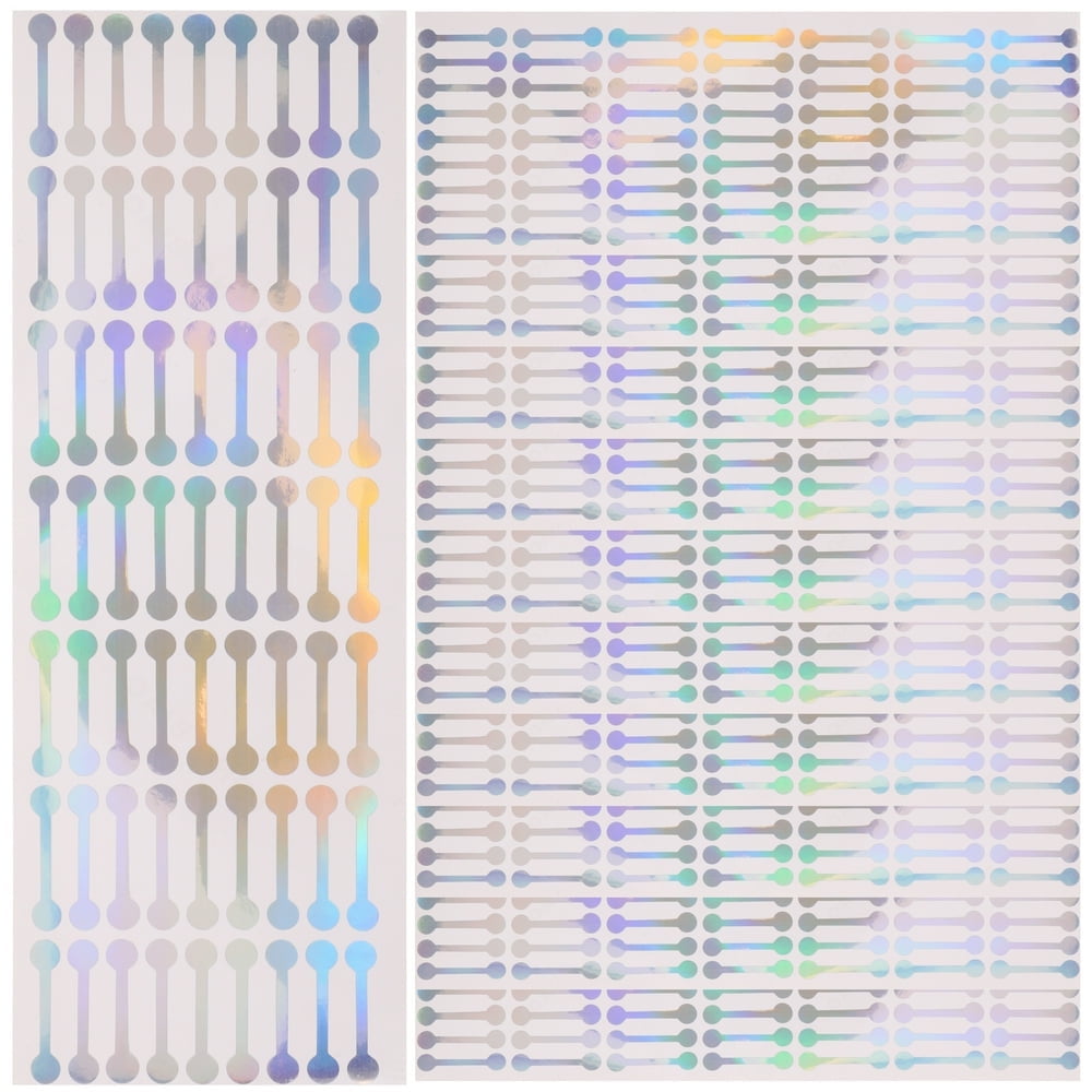 EIGTHTAIL500 Pcs Tamper Proof Labels Glue Tape Sealing Stickers ...