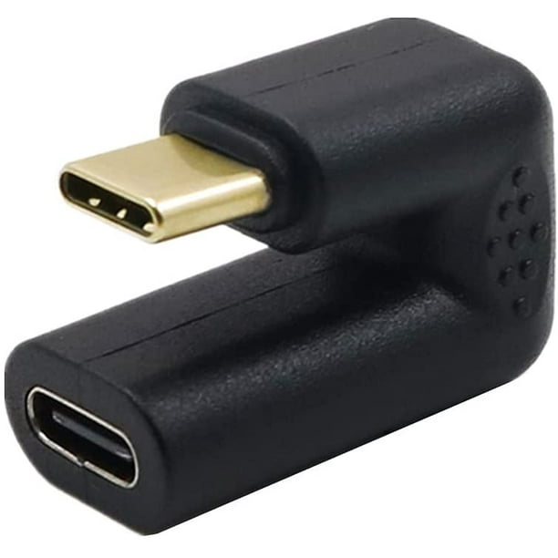 USB C U Shape Adapter, Qaoquda 180 Degree Ang USB 3.1 Type C (USB-C ...
