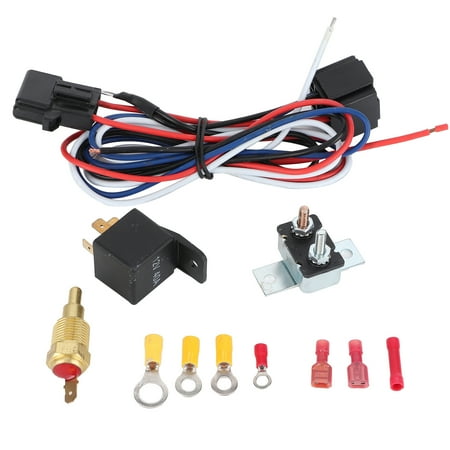 Radiator Cooling Fan Relay Kit Cooling Fan Relay Cooling Fan Overload ...