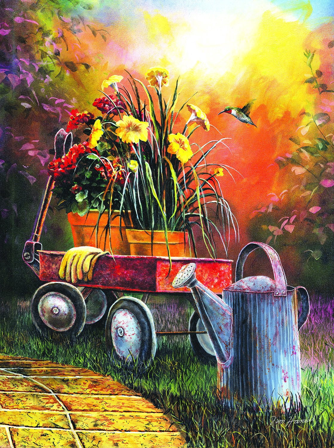 SUNSOUT INC - Summer Blooms - 1000 pc Jigsaw Puzzle by Artist: Jim ...