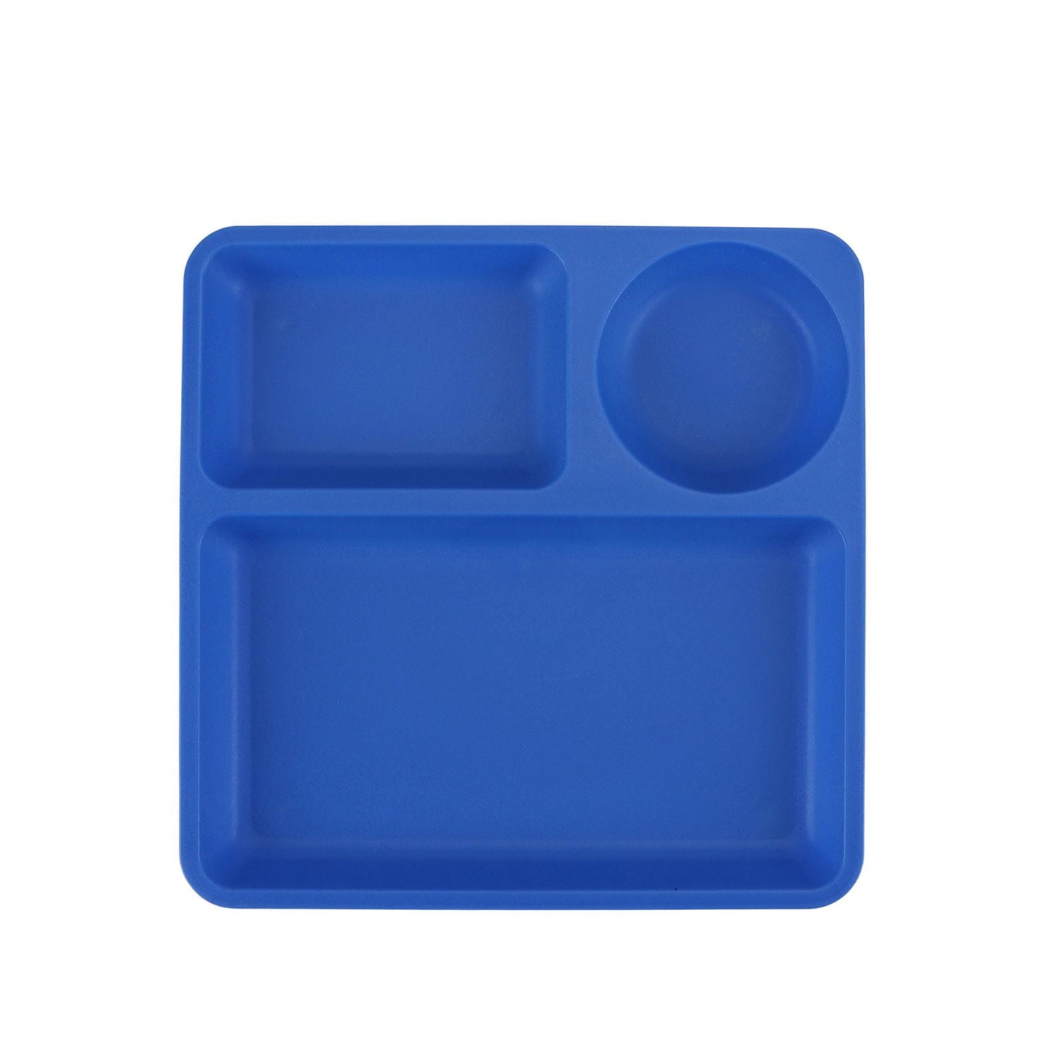 Click here for Mainstays Kids Blue Polypropylene Divided Plate 9.... prices