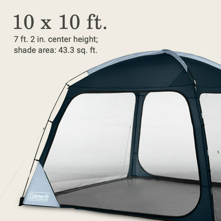 Coleman Skyshade 10 x 10 Screen Dome Tent - Walmart.com Coleman Skyshade 10 x 10 Screen Dome Tent - Walmart.com