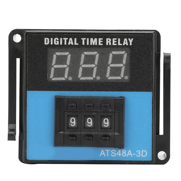 Delay Relay,ATS48A-3D Professional Time Relay Cycle Time Delay Relay Time Delay Relay Cutting ...