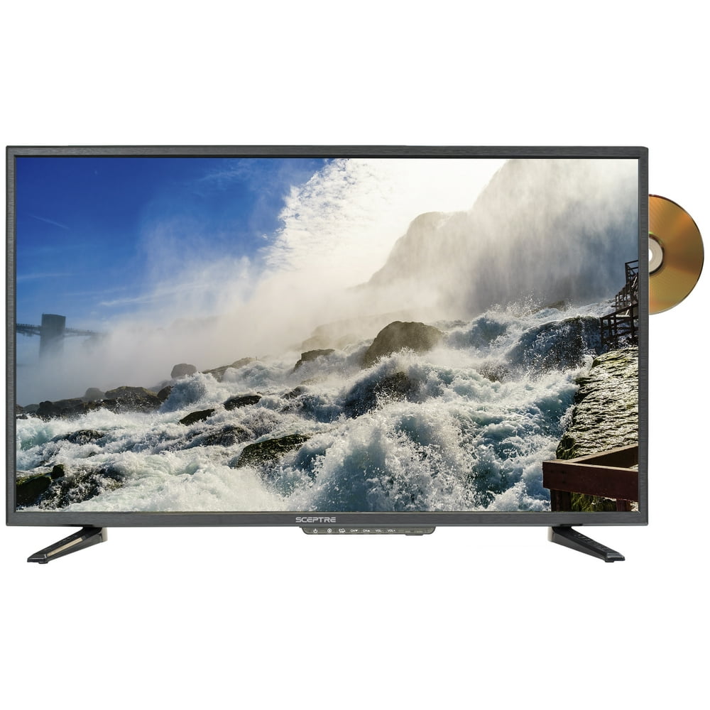 Sceptre 32" Class 720P HD LED TV with Built-in DVD Player E325BD-SR ...