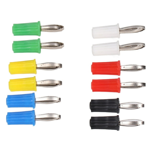 Banana Socket,10Sets Banana Socket 4mm Electrical Connections Tools ...