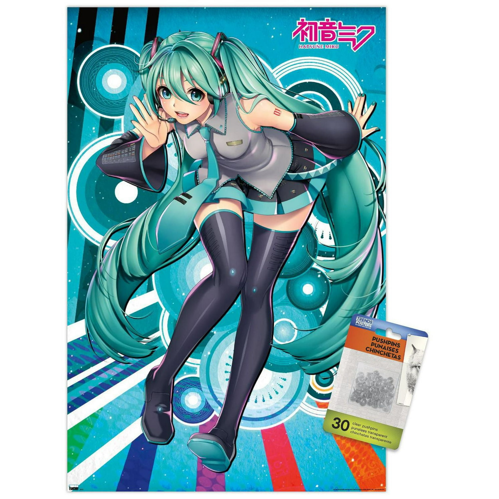 Click here for Hatsune Miku Whisper 22.375 X 34 Poster With Push... prices