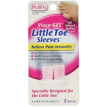 PediFix Visco-GEL Little Toe Sleeves 2/Pack - Walmart.com
