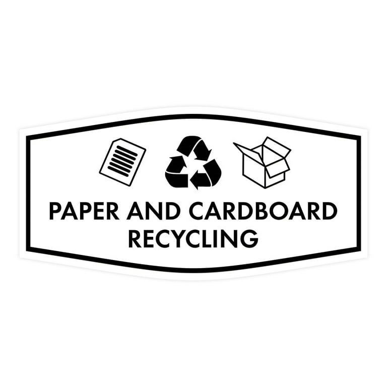 Paper Recycling Signs