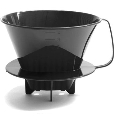 Fino Drip Coffee Maker, Pour-Over Brewing Filter Cone, Size 2, Black ...