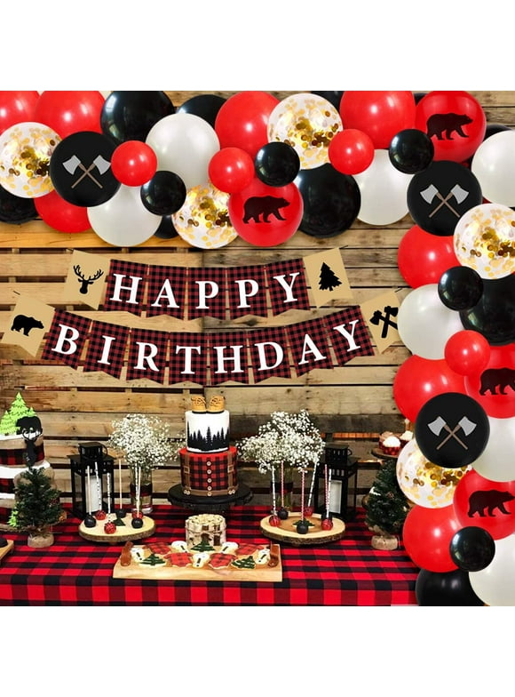 Plaid Party Supplies in Party & Occasions - Walmart.com