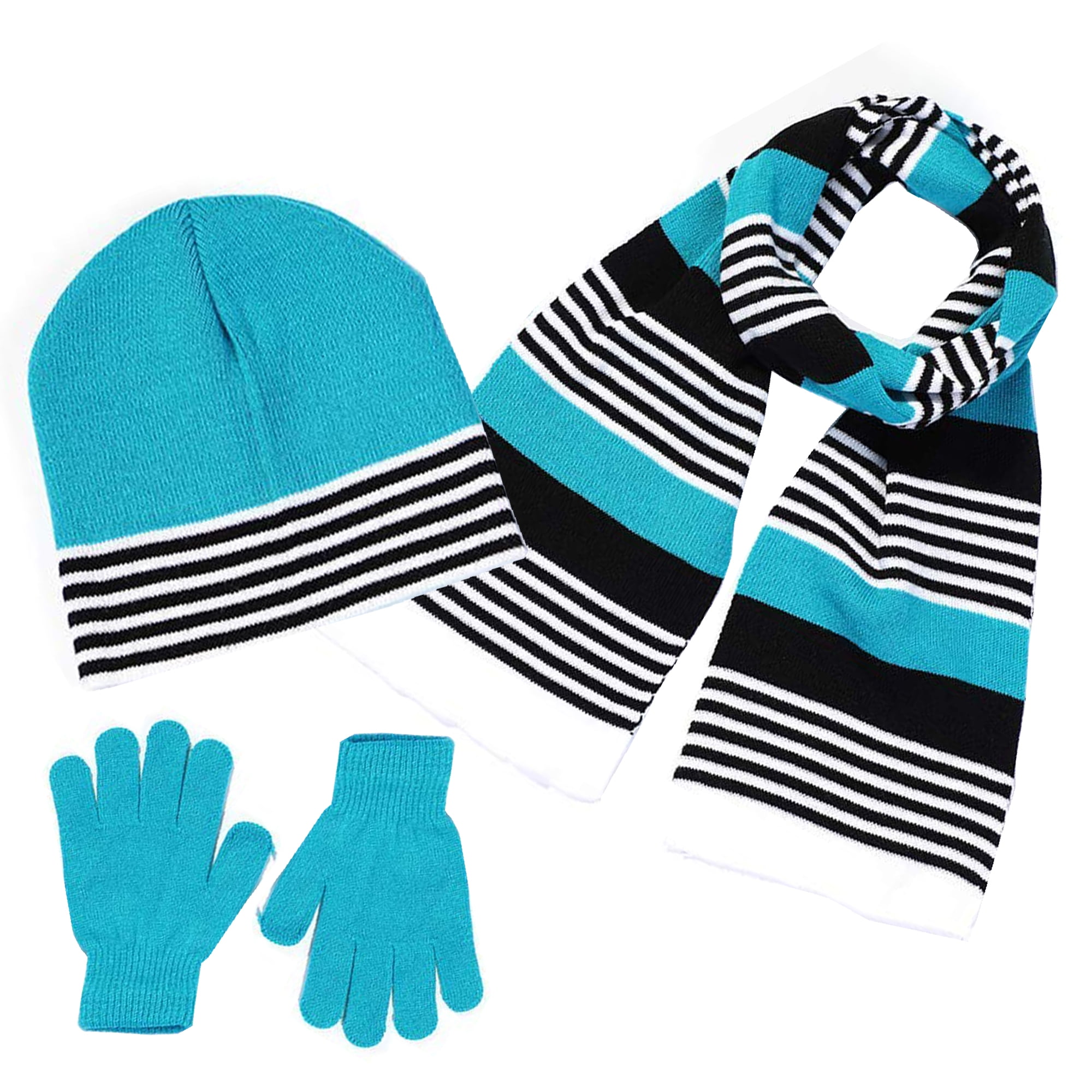 Swak Girls Hat,Scarf & Glove Set-Kids Cold Weather Winter Accessories ...