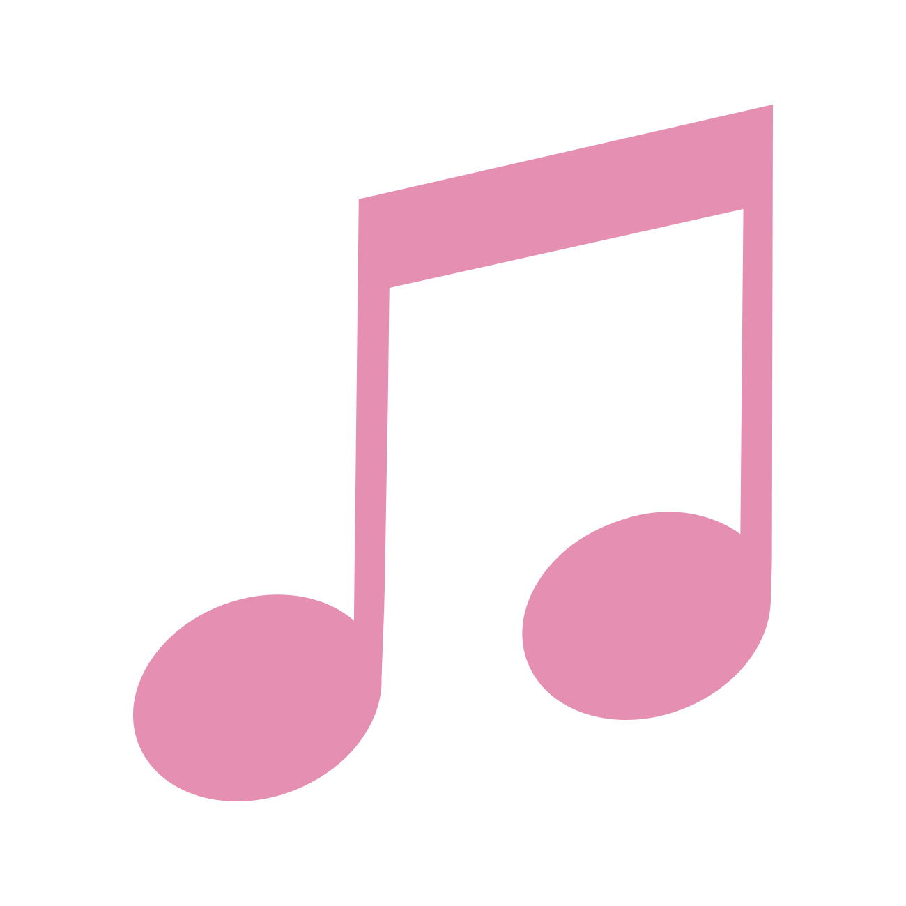 Music Note Sticker Decal Die Cut - Self Adhesive Vinyl - Weatherproof ...