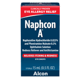 Naphcon A Antihistamine Eye Drops for Eye Allergy Relief, 15 Mi HSA/FSA ...