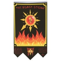 Wargame Style Iron Hands 10th Flag Banner Home Yard Garden Decor ...