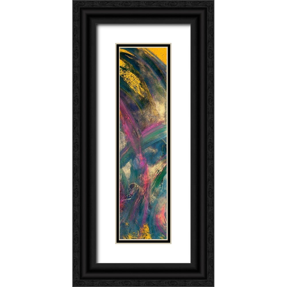 Silberhorn-Piller, Andrea 11x32 Black Ornate Wood Framed with Double ...