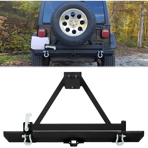 Jeep Wrangler Rear Bumper Tire Carrier