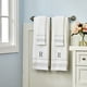 SKL Home Casual Monogram Bath Towel, "N", White - Walmart.com