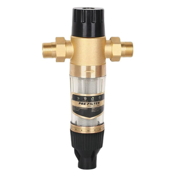 Whole House Water Pre Filter System Backwash Plumbing Sediment ...
