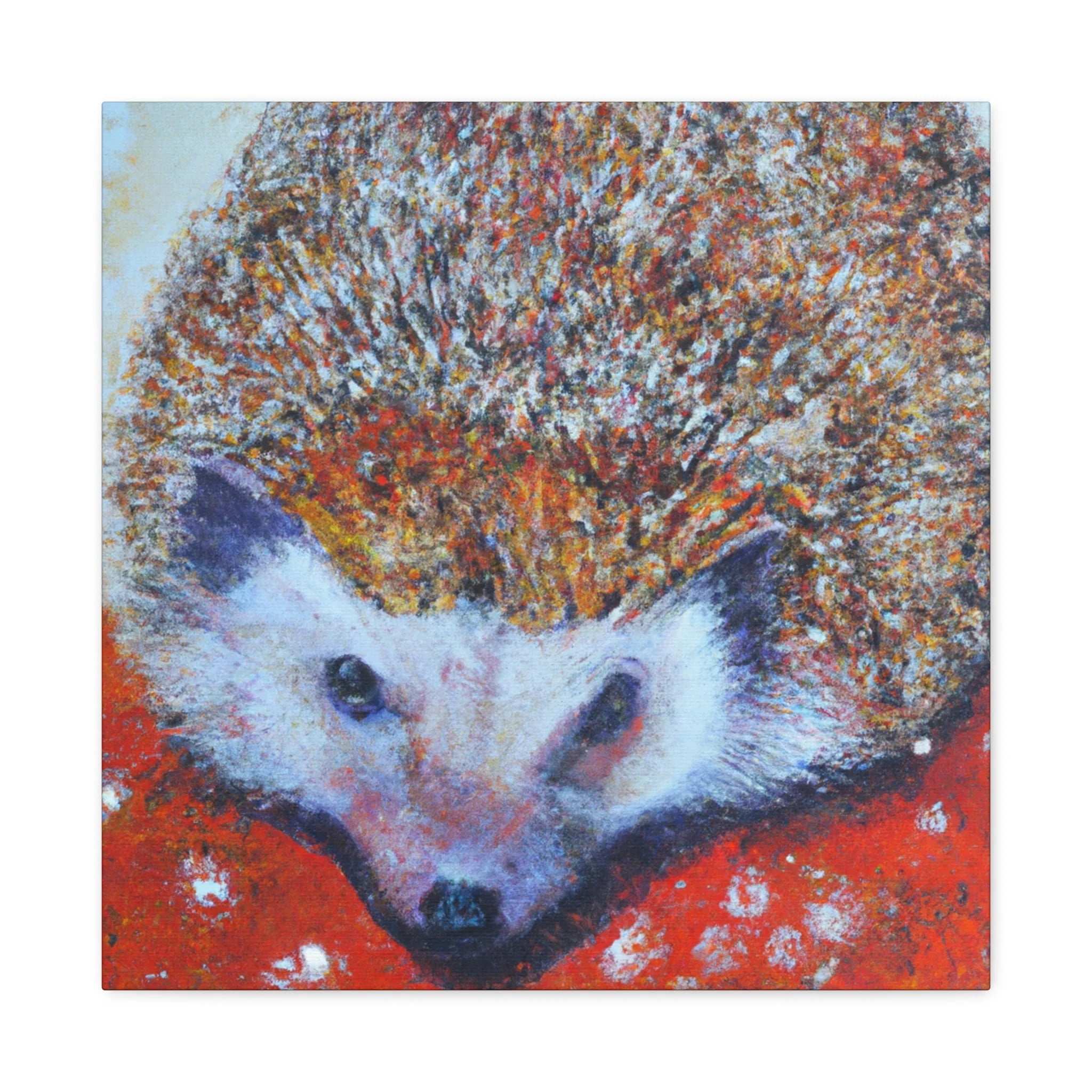 Hedgehog Sunrise Realism - Canvas - Walmart.com