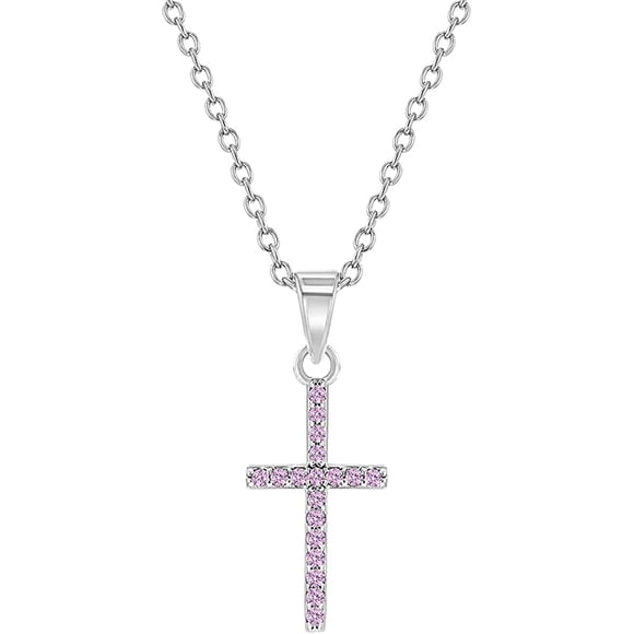 Little Girls Cross Necklace