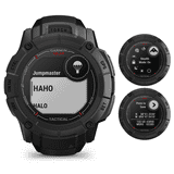 Garmin Instinct 2X Solar Tactical Rugged GPS Men Smartwatch, Black with ...