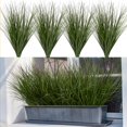 Fake Plants Artificial Wheat Grass ery Plastic Plants Fake Grass ...