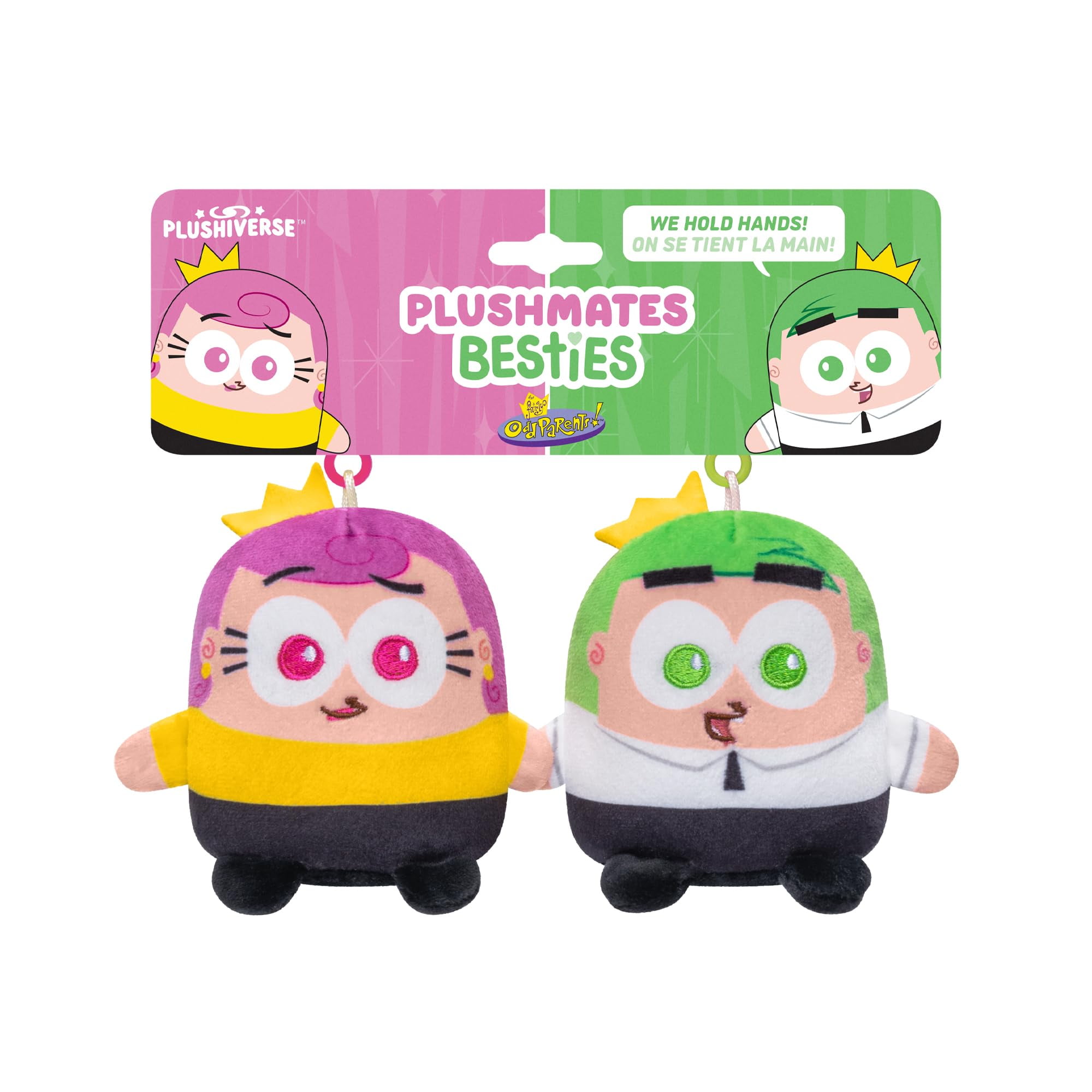 Set de llaveros TeeTurtle The Fairly Oddparents Cosmo y Wanda | Bodega Aurrera en línea