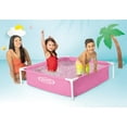 Intex Mini Frame Pool, Pink, 48in x 48in x 12in - Swim & Play - Walmart.com