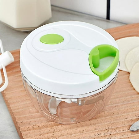 Manual Pull String Food Chopper Vegetable Meat Grinder Garlic Cutter ...