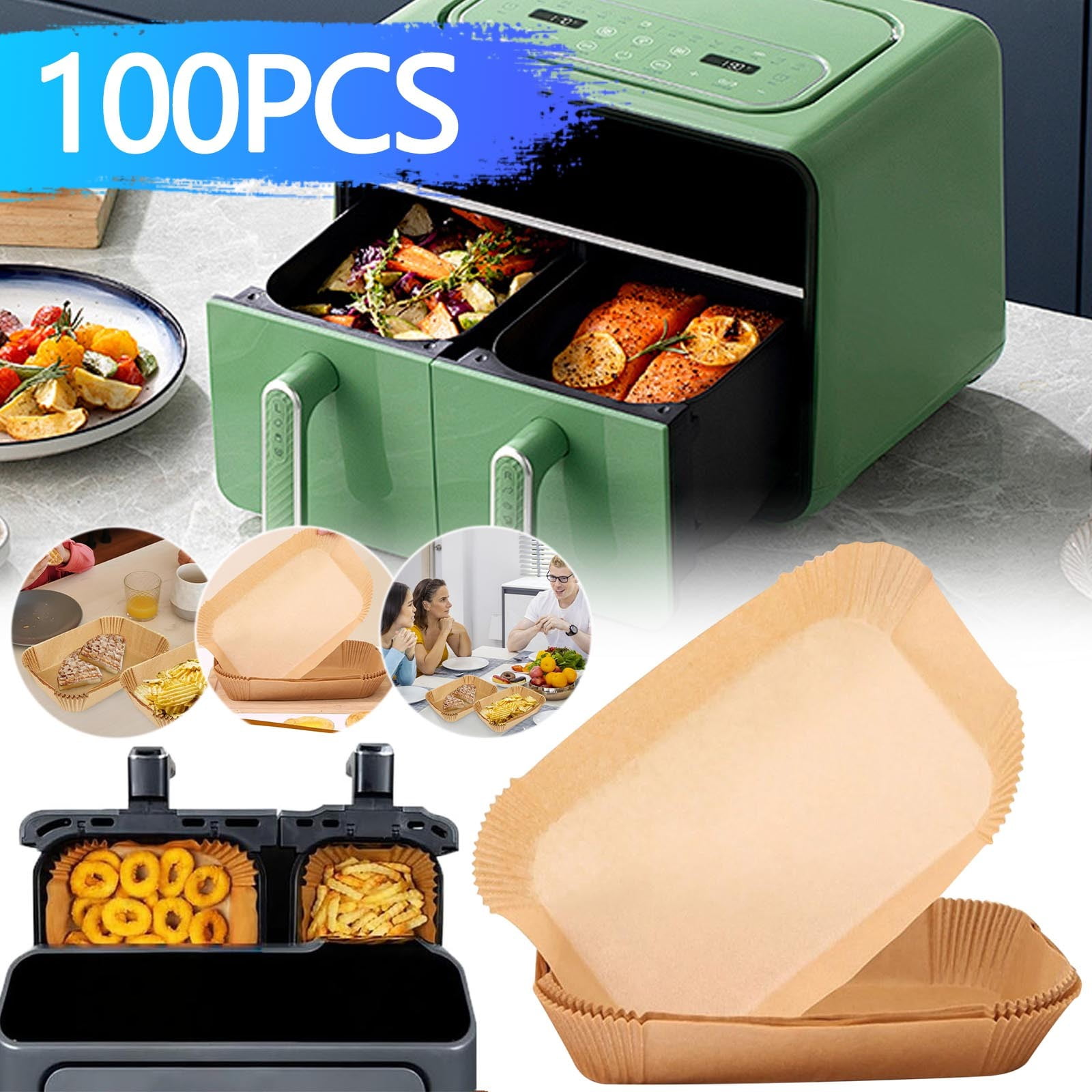 Click here for Egnmcr Food Grade Fryer Paper Special Paper Oil Ab... prices