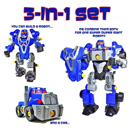 CoolToys Take Apart Robot Toy for Toddlers and Kids, 42 Piece Robot ...