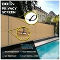 Jaydee Group USA B2202081 PN-30069 BOEN Privacy Netting with Woven ...