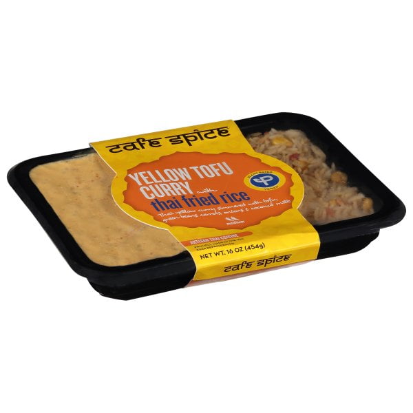 Cafe Spice Yellow Tofu Curry with Thai Fried Rice - Walmart.com