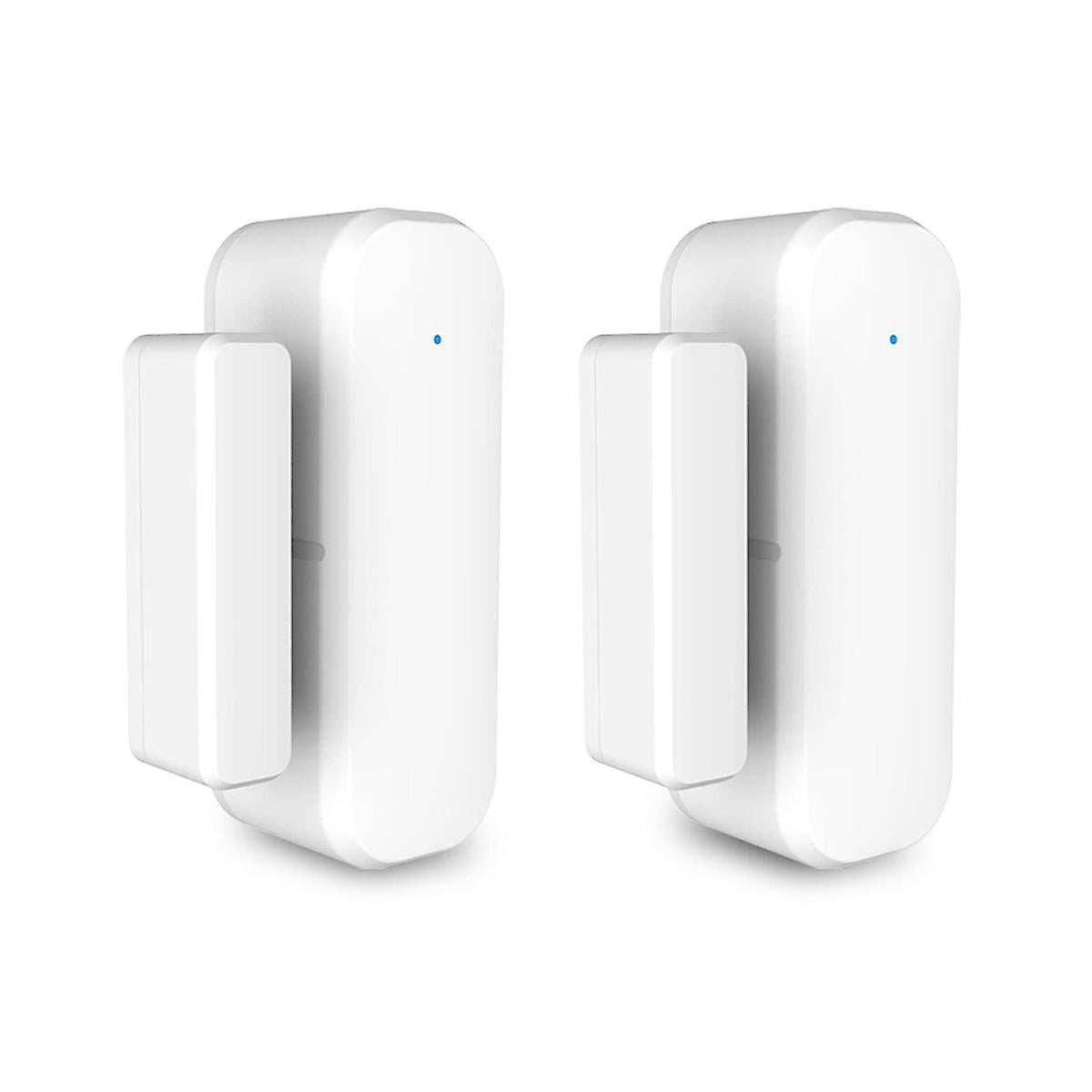 2 pares Sensor de puerta inteligente, Alarma con sensor de puerta y ...
