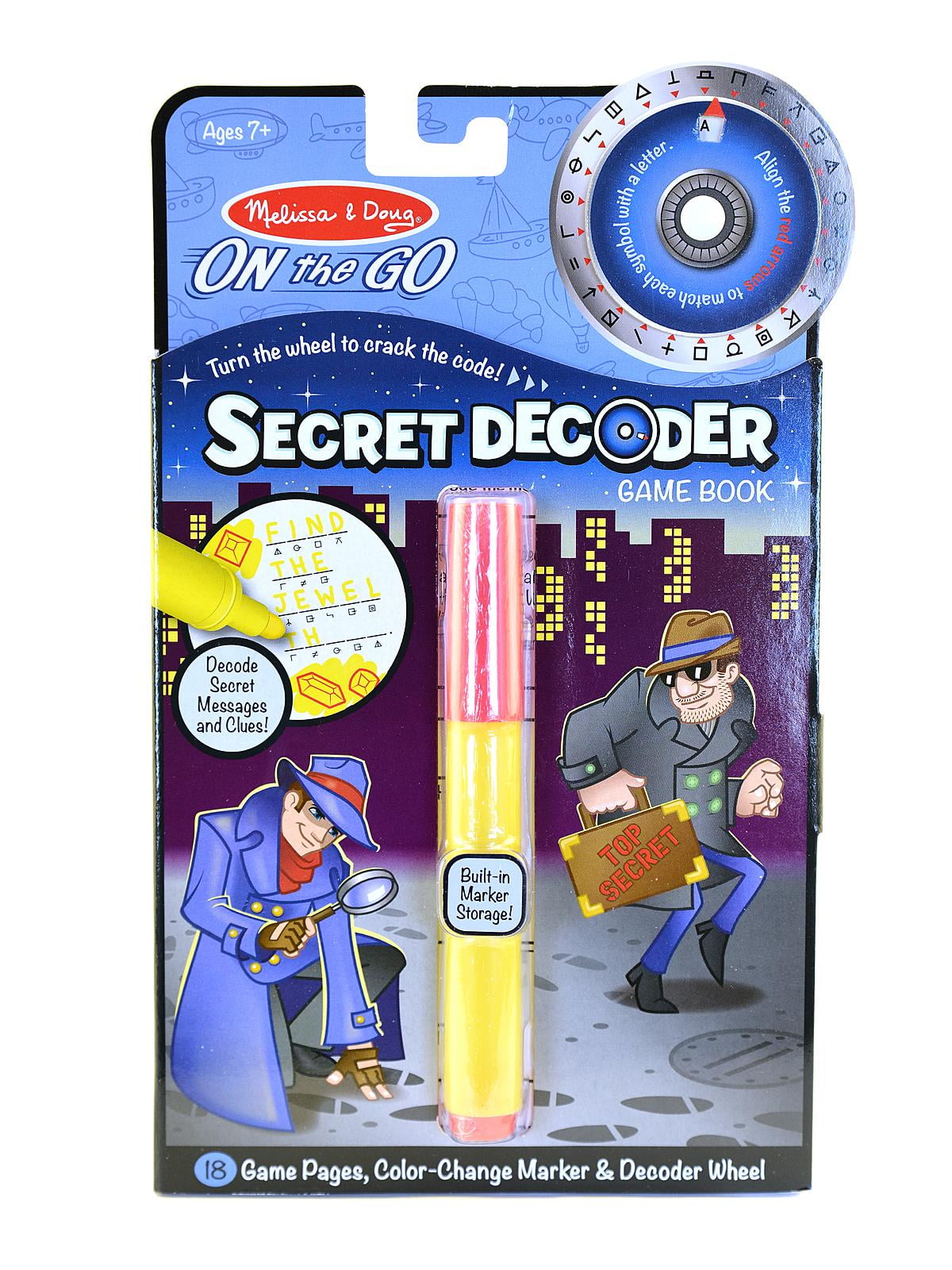 On the Go secret decoder, game book (pack of 3) - Walmart.com