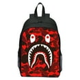 BAPE SHARK APE Anime Backpacks Cartoon Laptop Backpack Daypack 3D ...
