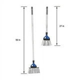 StorMate Broom - Grey and Blue Aluminum Extendable and Collapsible ...