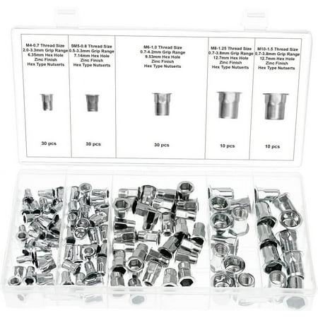 UPC 668958047340 - 32691 - Metric Hex Type Thin Sheet Nut-Insert Nutserts Rivnut Rivet Nut ...