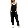 Fantaslook Jumpsuits for Women Casual Loose Rompers Sleeveless ...
