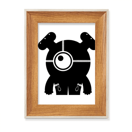 Universe Alien Monster Alien Desktop Wooden Photo Frame Display Picture ...
