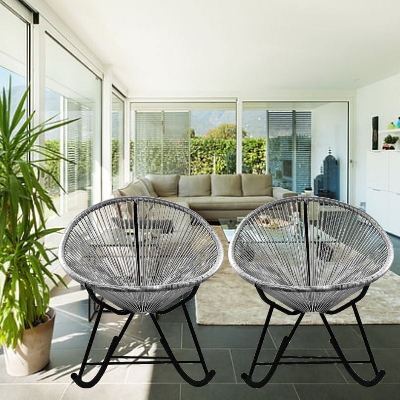 Click here for Take Me Home Furniture Costa Rocker Lounge Chair I... prices