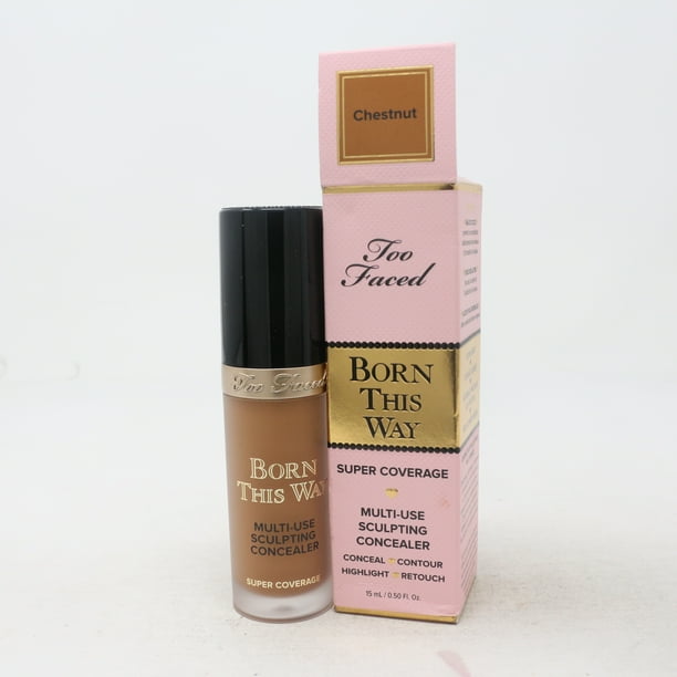 Too Faced Born This Way Super Coverage Concealer 0.5oz Chestnut New ...