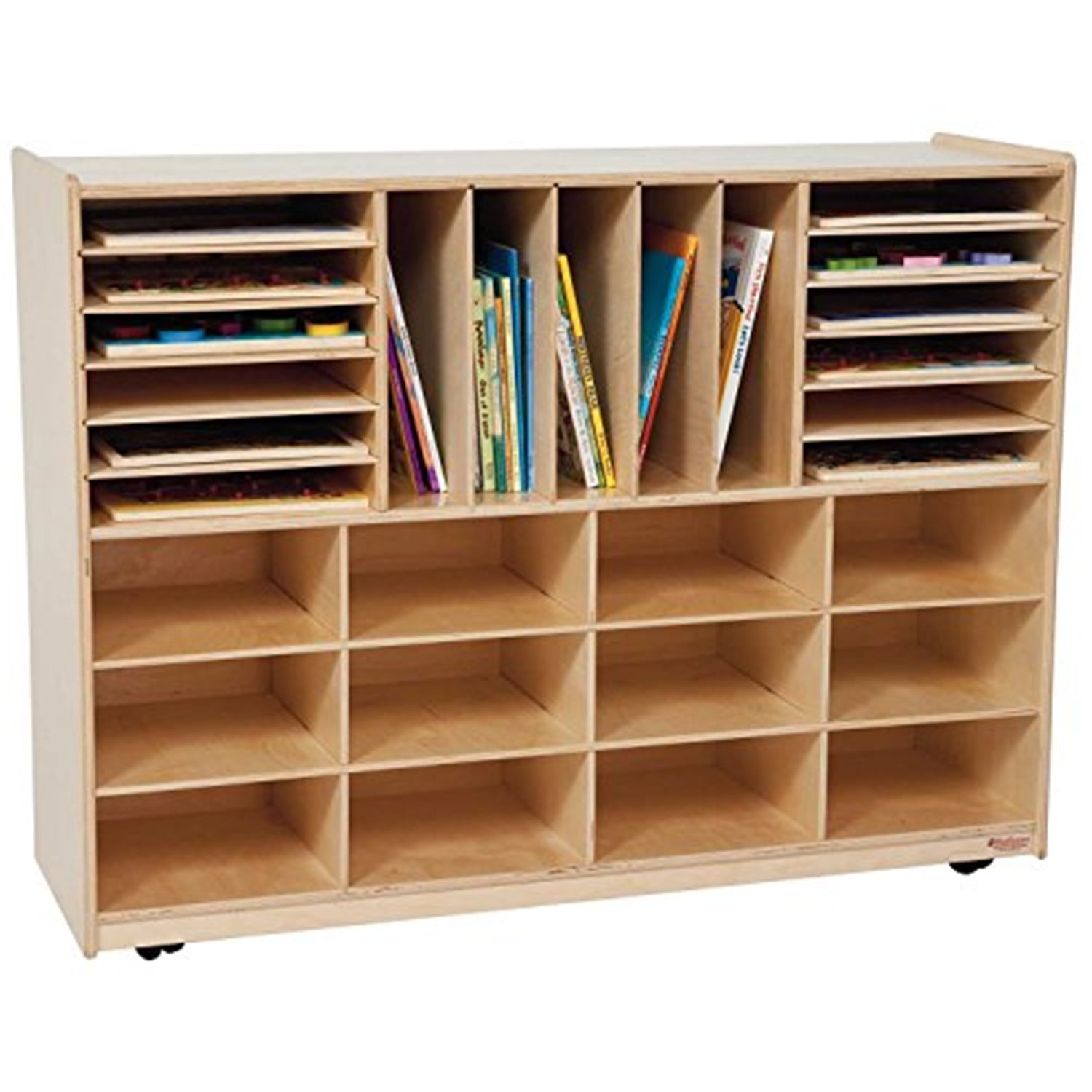 Multi-Sectioned Handy Storage Center without Trays - Walmart.com