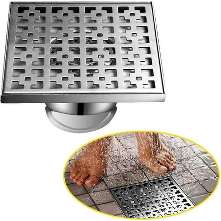 FanShow Outdoor Floor Drain, Floor Drain And Shower Drain, Drain Floor ...